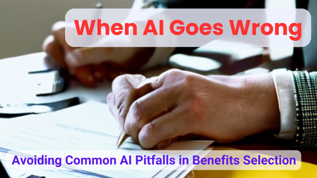 When AI Goes Wrong: Avoiding Common AI Pitfalls in Benefits Selection ...